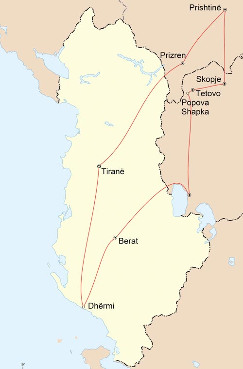 Hiking in Kosovo, North Macedonia & South Albania - Adventure & Fun Albania